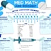 Nursing Medication Dosage Calculation Nursing Med Math Calculation ...