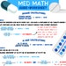 Nursing Medication Dosage Calculation Nursing Med Math Calculation ...