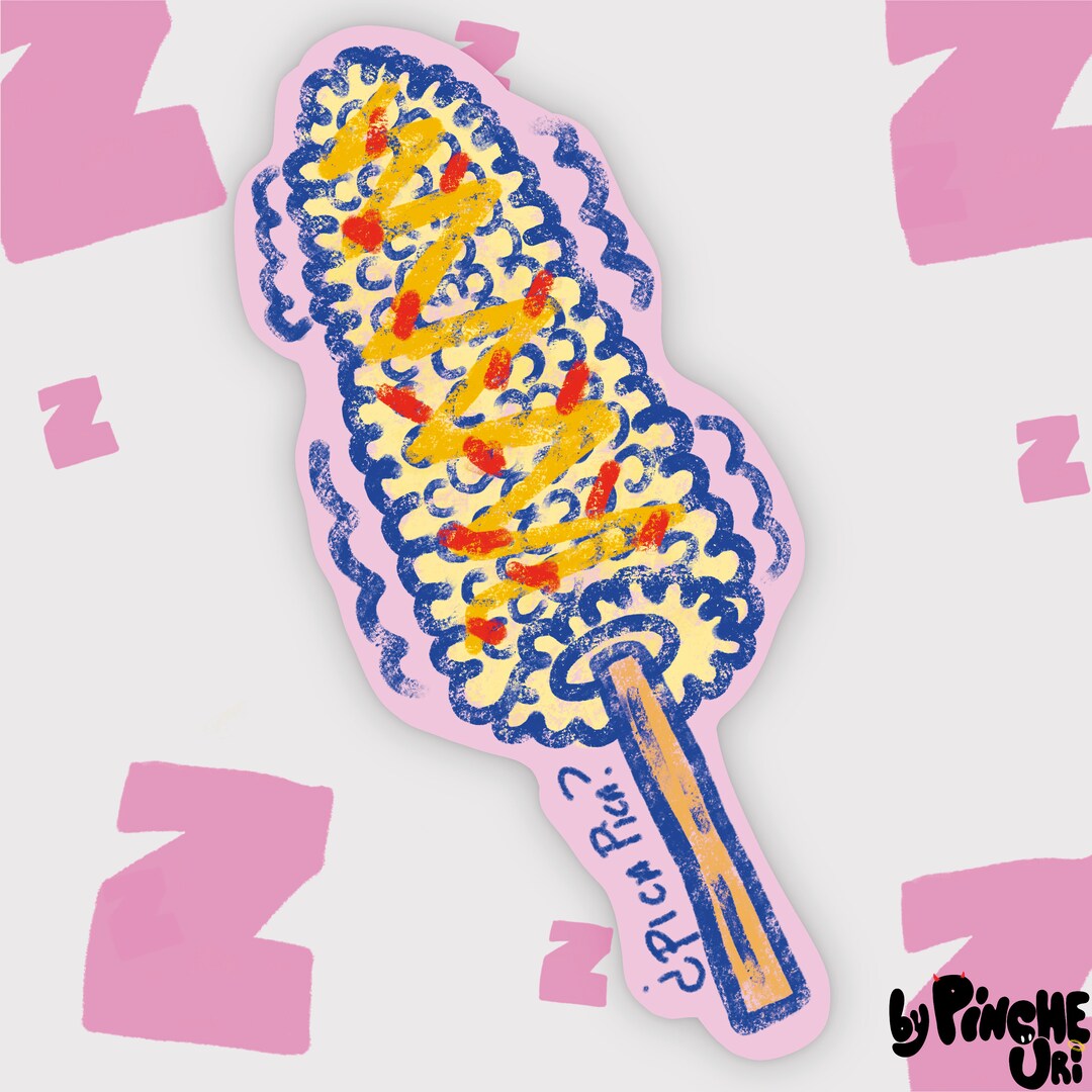 Elote Con Todo Sticker - Etsy