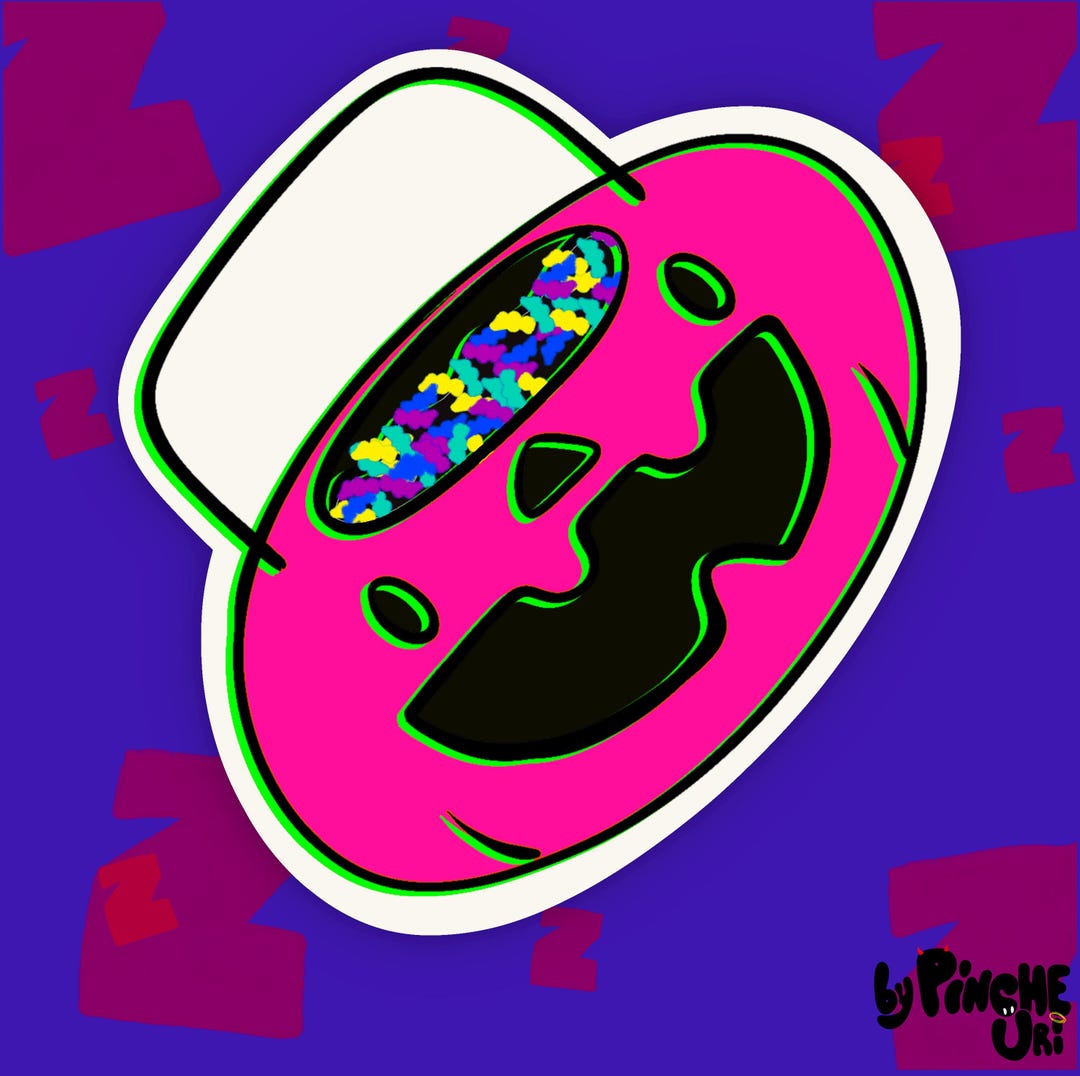 Pink Candy Calabaza (pumpkin) Sticker | Halloween Sticker | Jack O ...