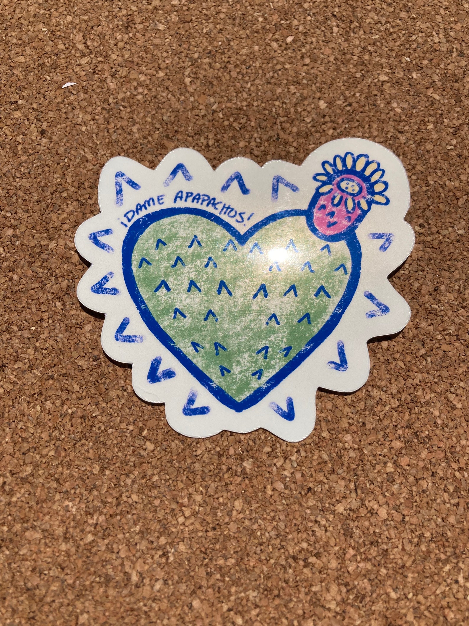 Corazón Apapachos Sticker | Amor Apache Sticker | Mexican Art Sticker ...