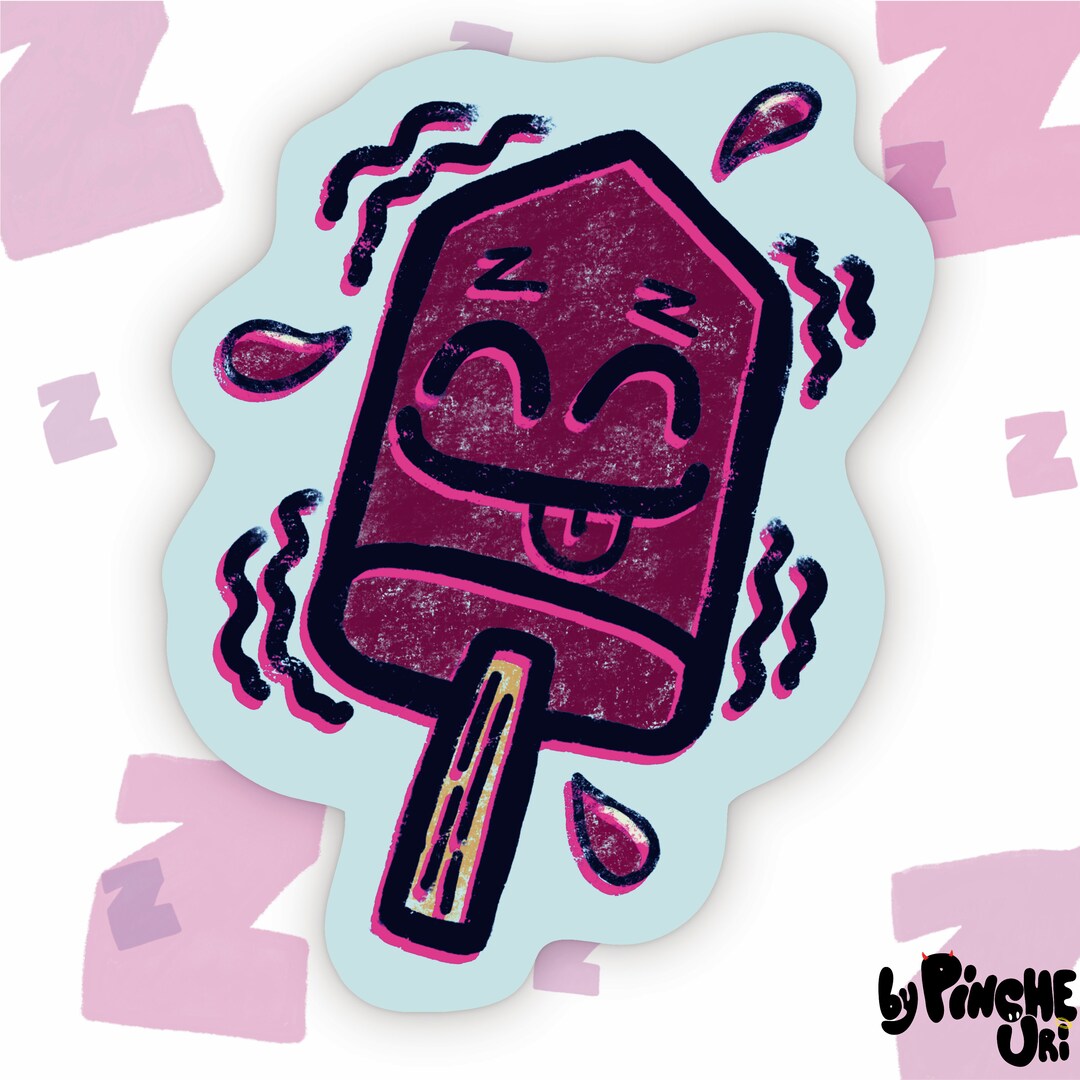 Paleta De Jamaica Sticker | Mexican Art Sticker | Paisa Art | Chicano ...