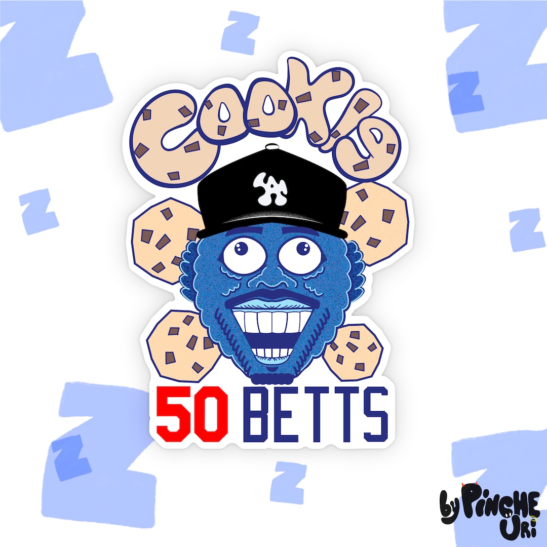 Cookie Betts! - Sticker | Dodgers Sticker | Mookie Betts Sticker ...