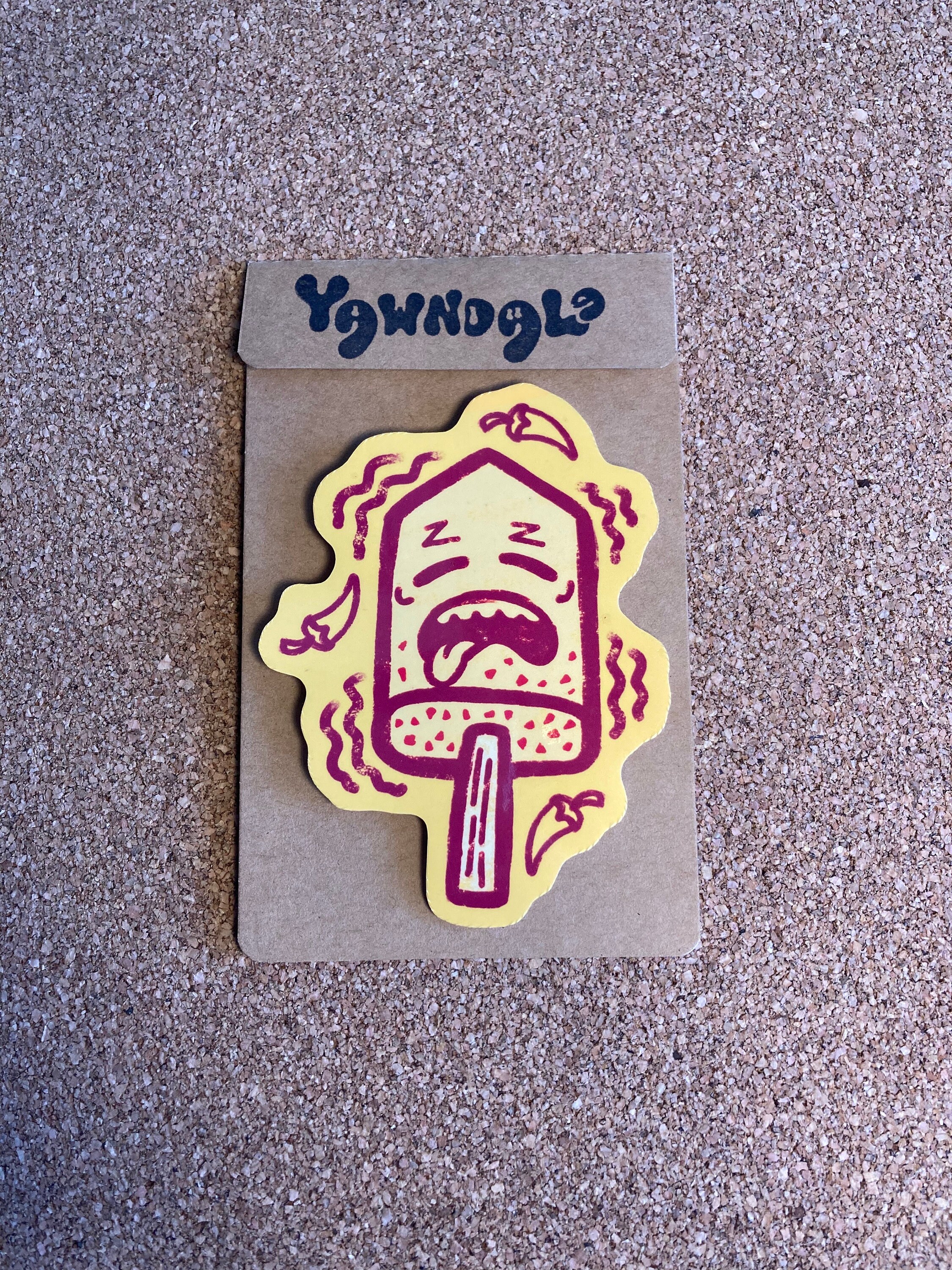 Paleta De Mango Con Chile Sticker | Mexican Art Sticker | Paisa Art ...