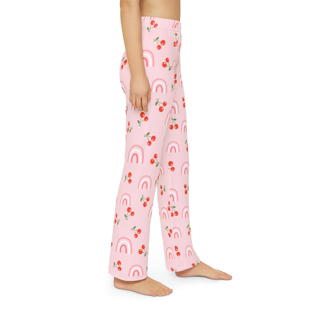 Cherry Rainbows Kids Pajama Pants AOP - Etsy