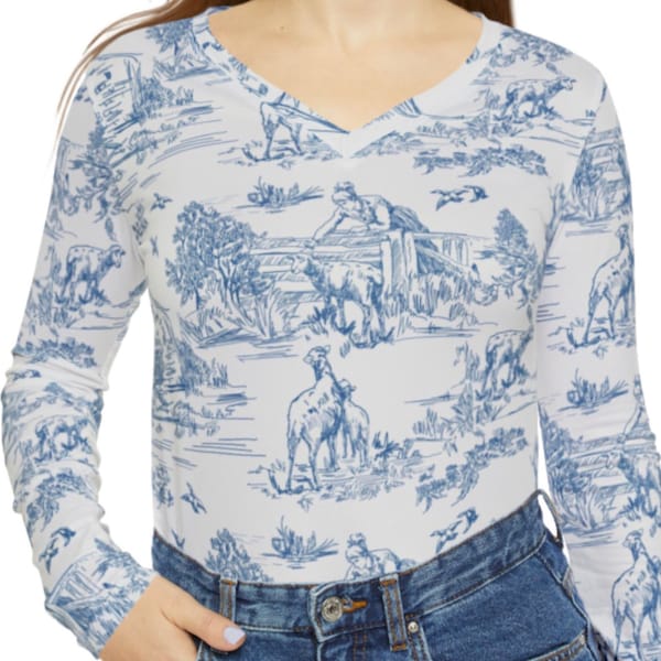 Womens Toile Shirt - Etsy