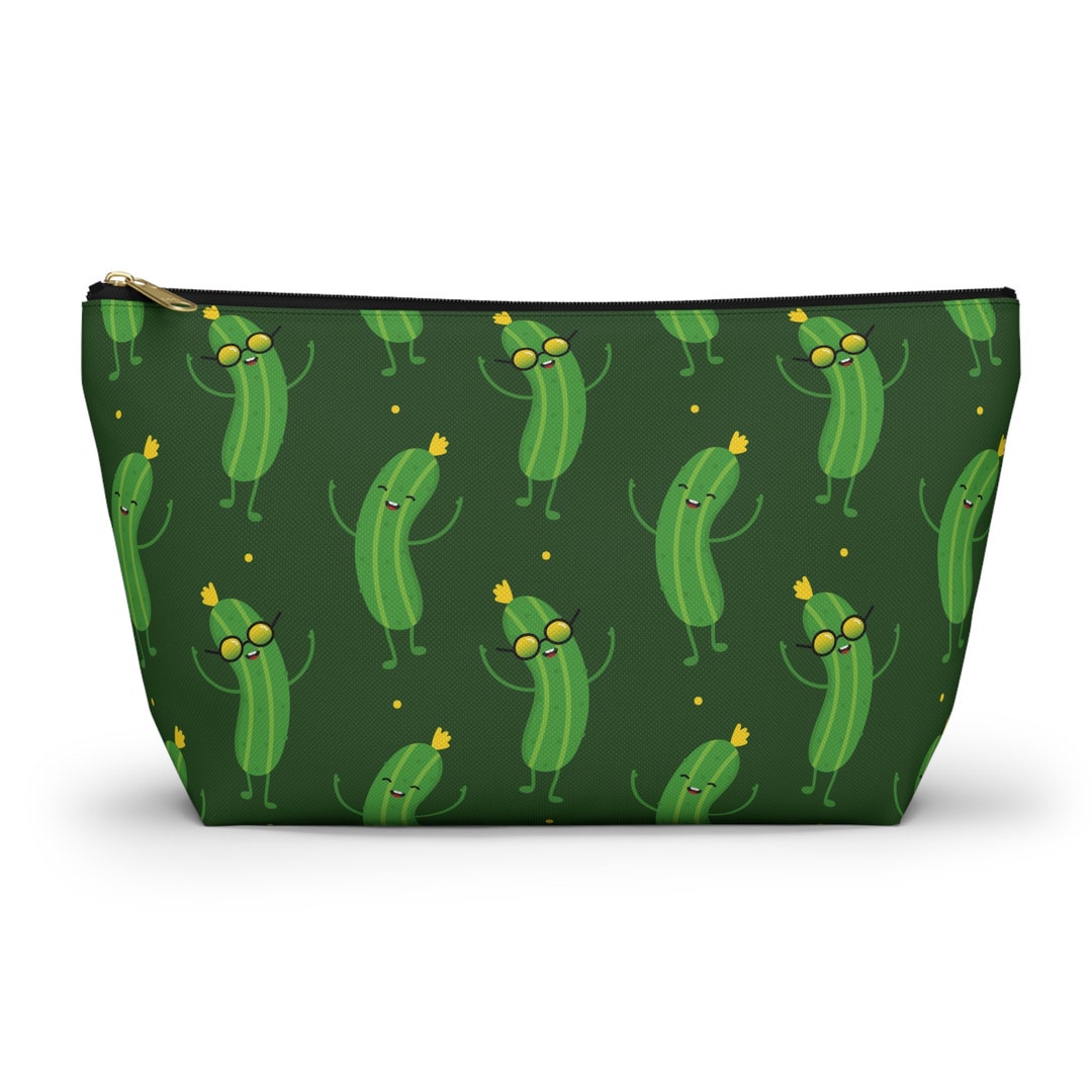 Pickle Personality Accessory Pouch W T-bottom - Etsy
