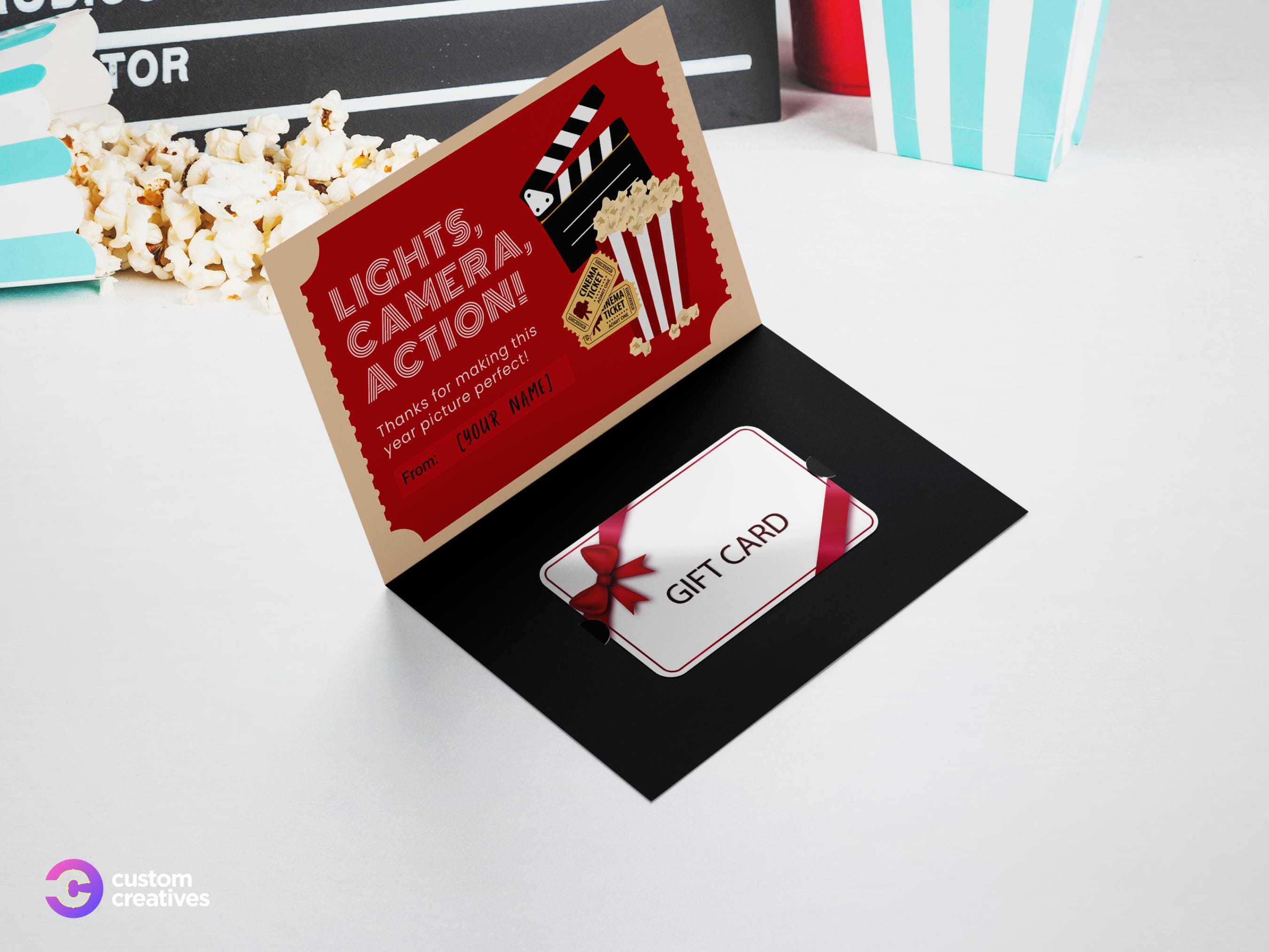 Teacher Gift Card Template, Teacher Appreciation, Thank You Gift Card ...