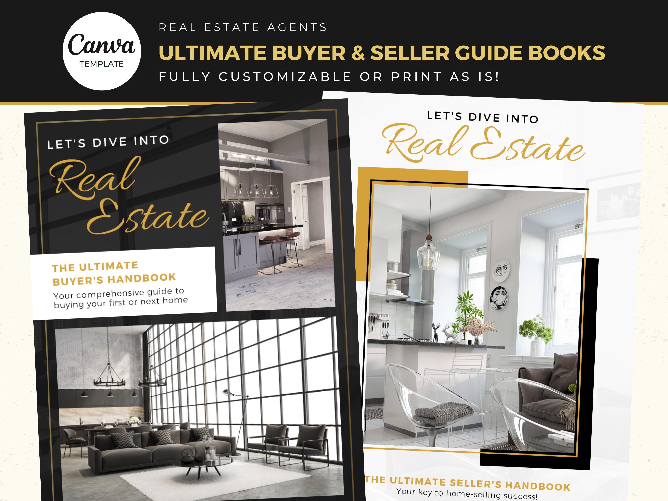 Real Estate Buyer Seller Guide Book Presentation, Realtor Real Estate ...