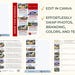 Real Estate House Tour Schedule Template - Editable Canva Template ...