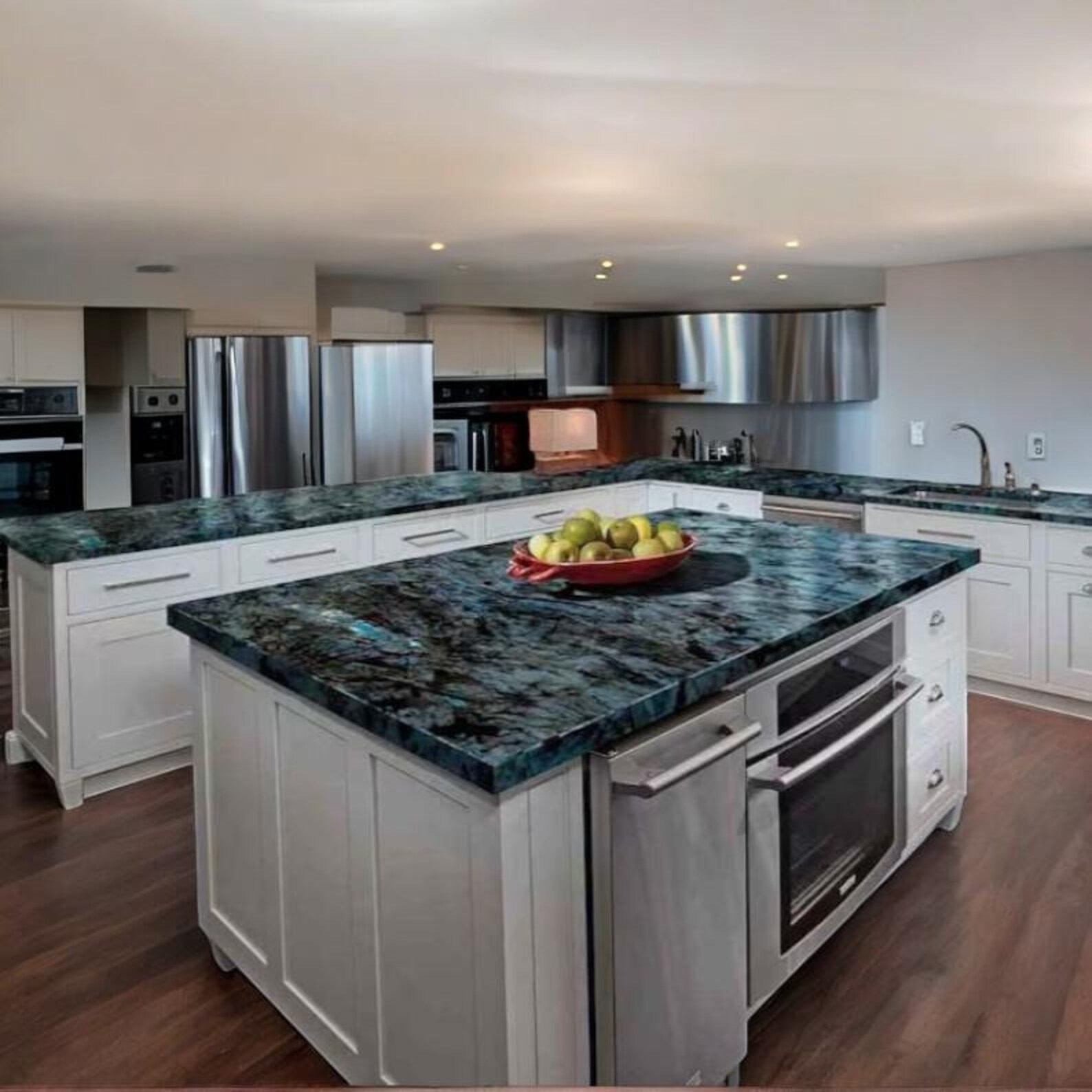 Labradorite Kitchen Slab, Farmhouse Interior Decor, Natural Stone ...