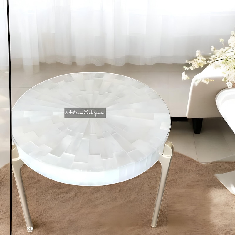 Selenite Coffee Table - Etsy UK