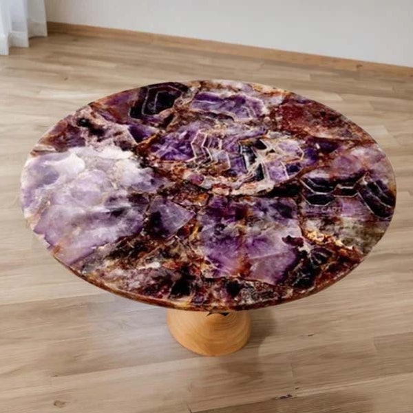 Amethyst Table - Etsy