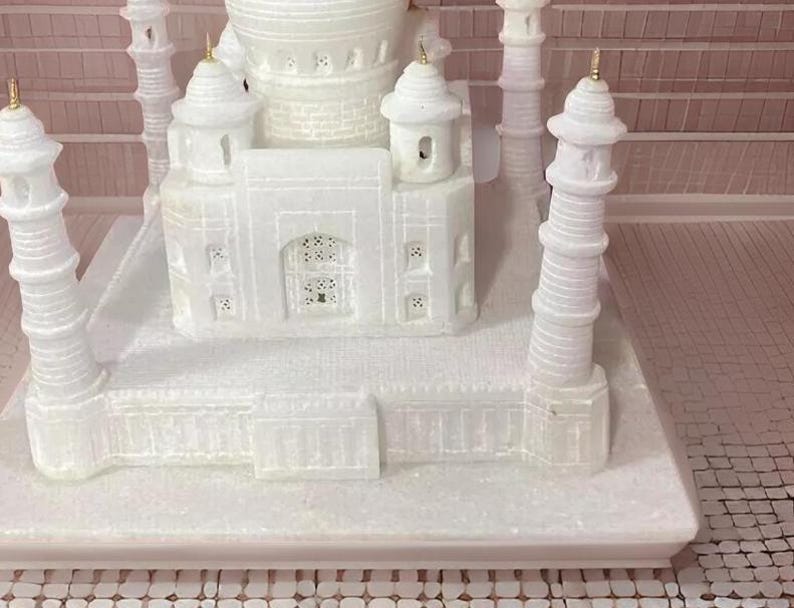 7 Intricate Marble Taj Mahal Replica Beautiful Hand Carved Work Taj ...