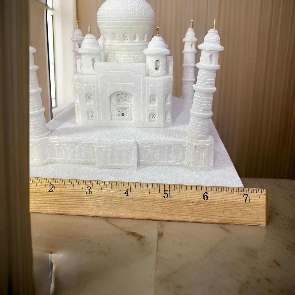 7 Intricate Marble Taj Mahal Replica Beautiful Hand Carved Work Taj ...