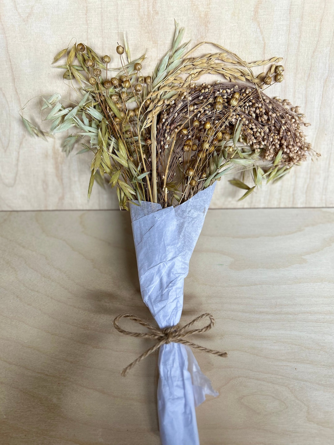 Hamster Spray Bouquet Flax Spray Silver Millet Spray Oat Spray Paddy ...