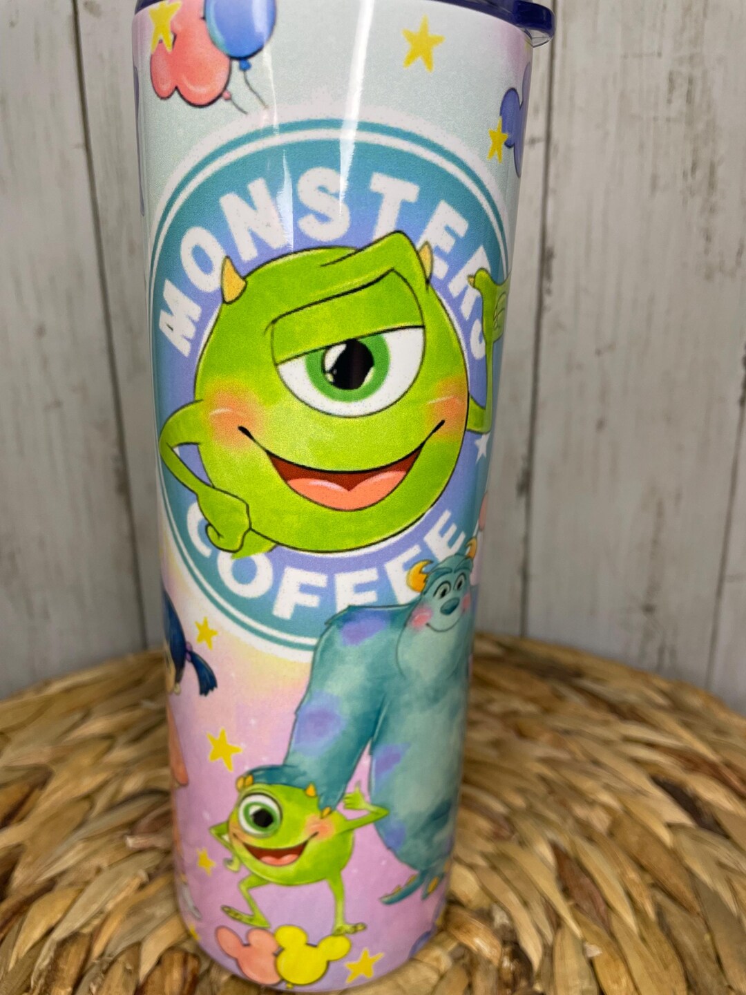 Monsters Inc Tumbler - Monsters Cup - Monsters Inc - Disney Tumbler ...