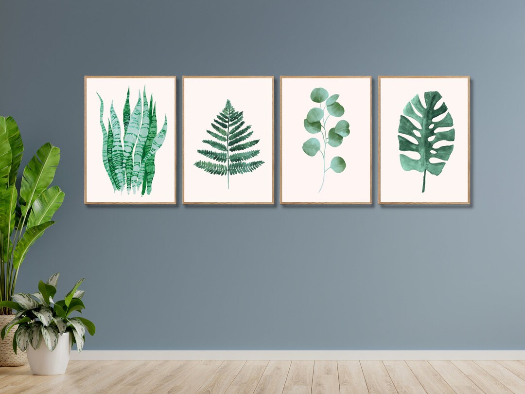 Simple Plant Minimalist Wall Art - Etsy