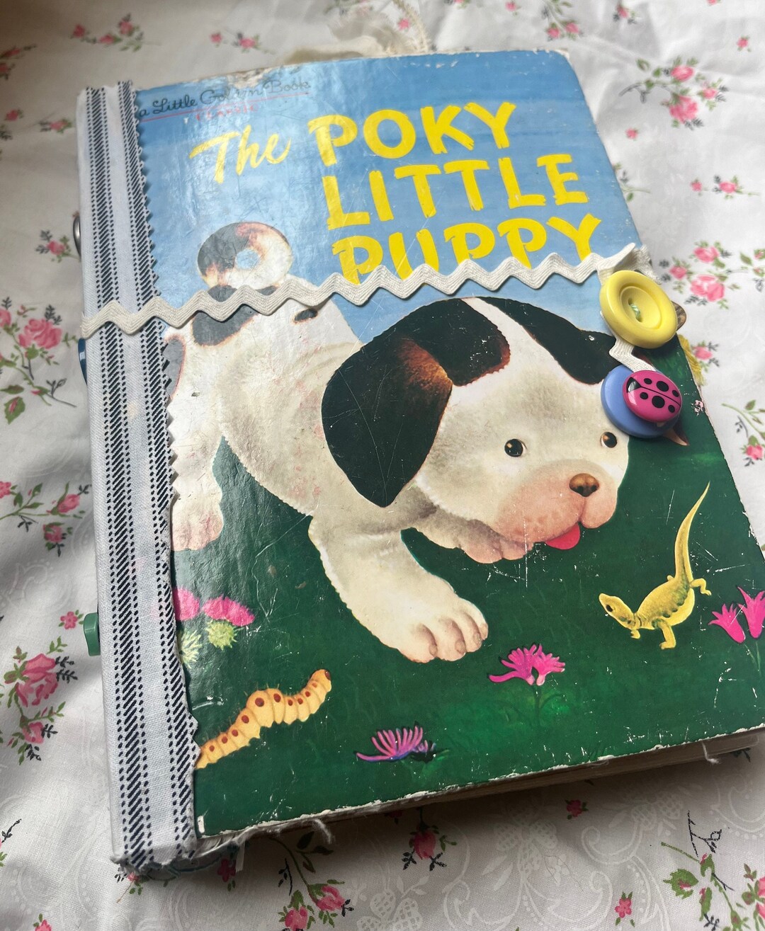 Poky Little Puppy Junk Journal Full Story Intact With - Etsy