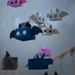 Cube Bat | Easy Beginner DIY 3D Papercraft Digital SVG Template - Etsy