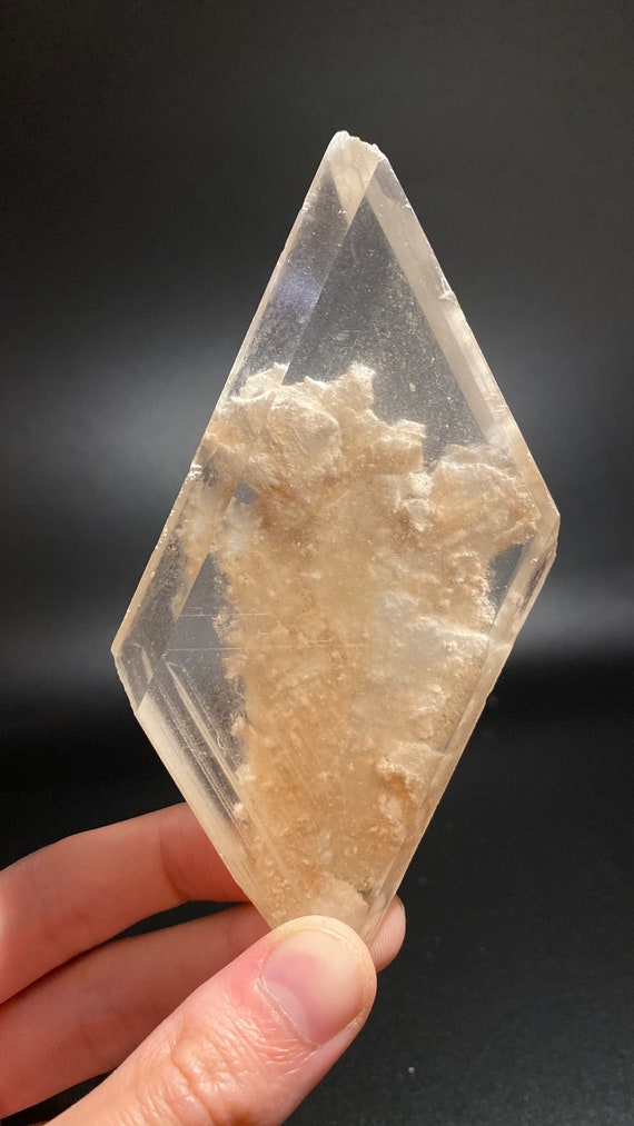 Rare PHANTOM Selenite Full Crystal - Etsy