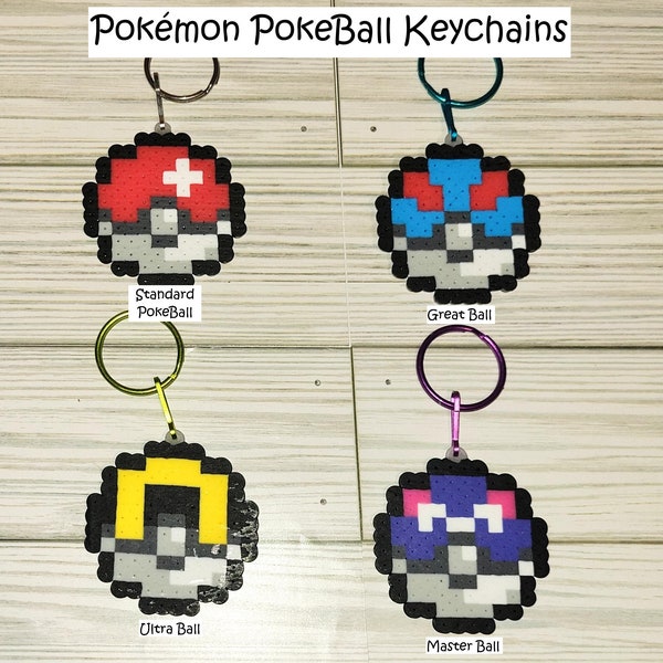 Perler Bead Keychain - Etsy