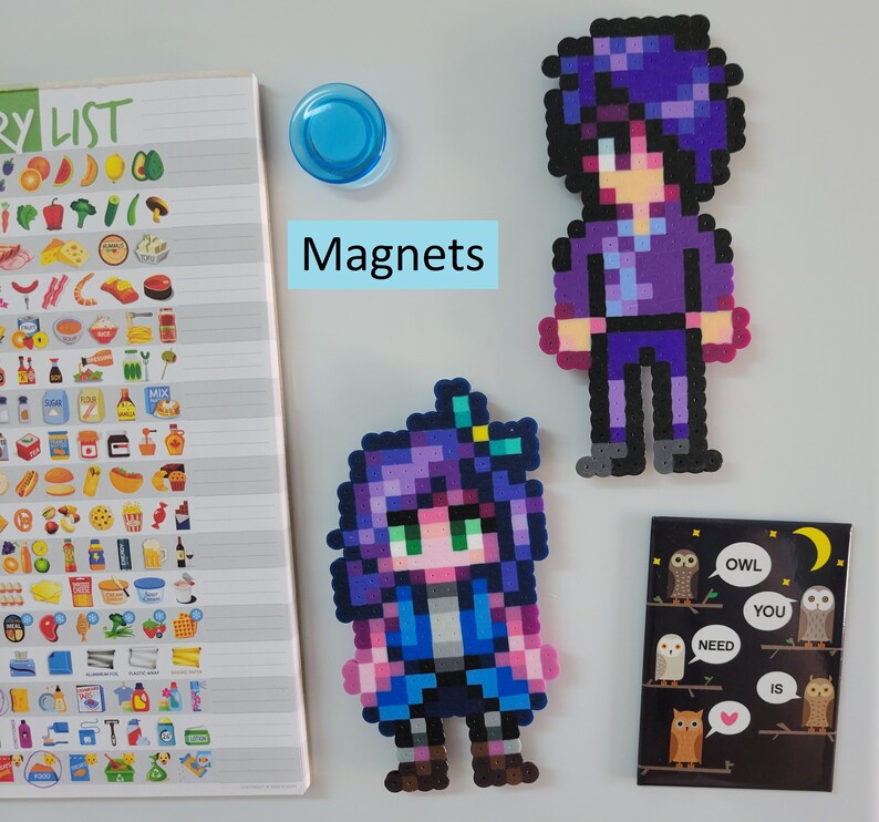 Stardew Valley Bachelors And Bachelorettes Perler Bead Crafts Etsy