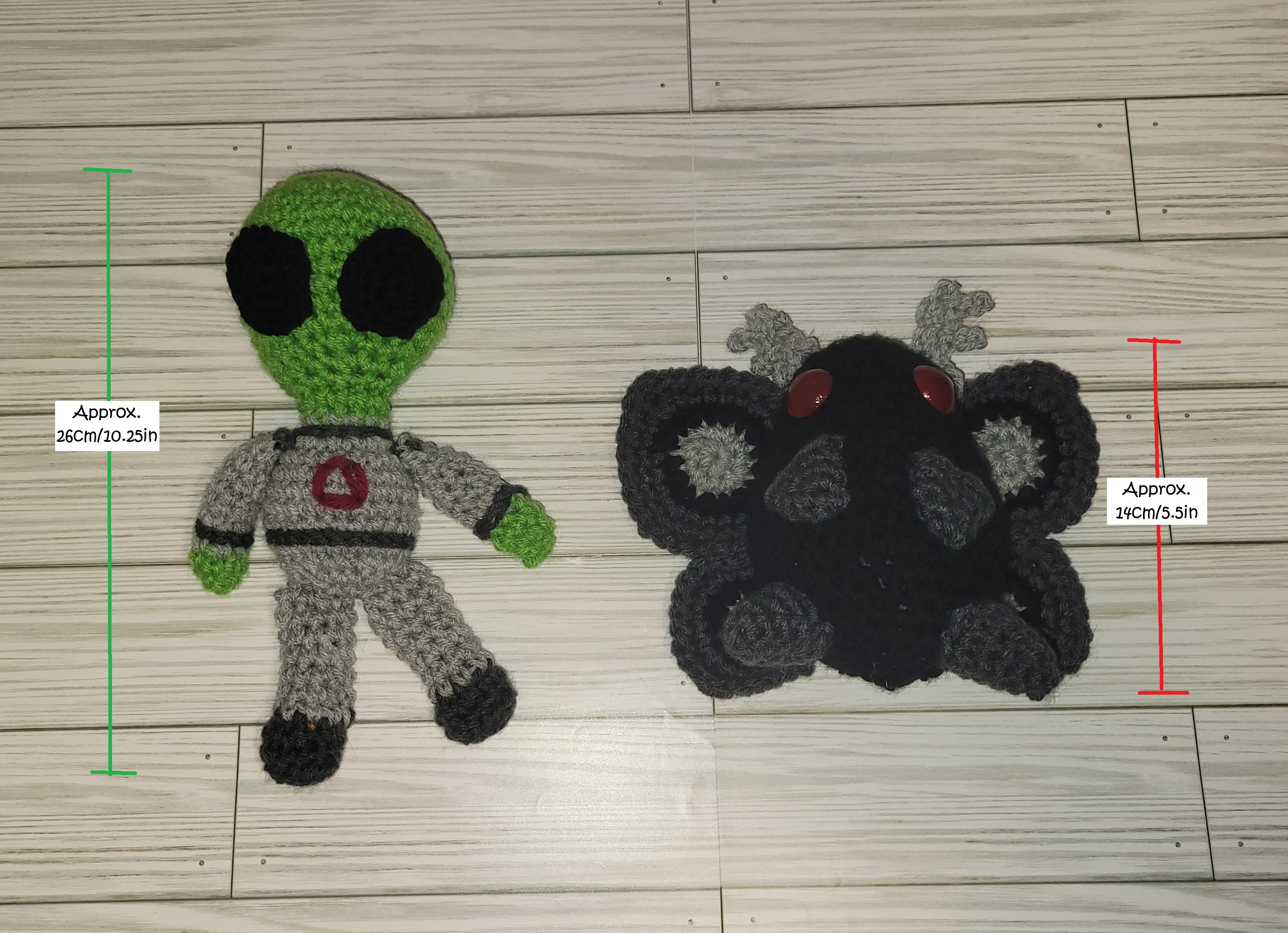 Handmade Cute Cryptids Amigurumi Plushies - Etsy