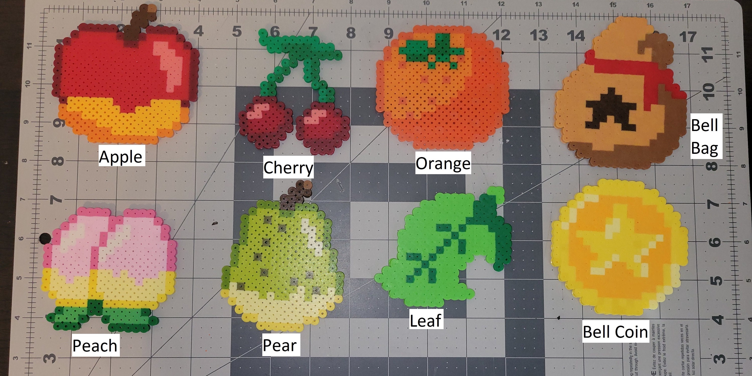 Animal Crossing Perler Bead Icons - Etsy