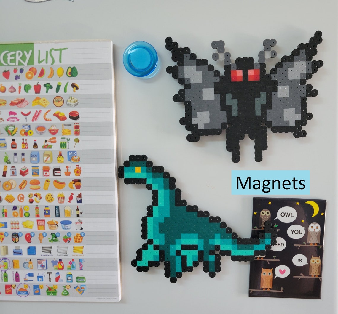 Cute Cryptids Perler Bead Crafts - Etsy