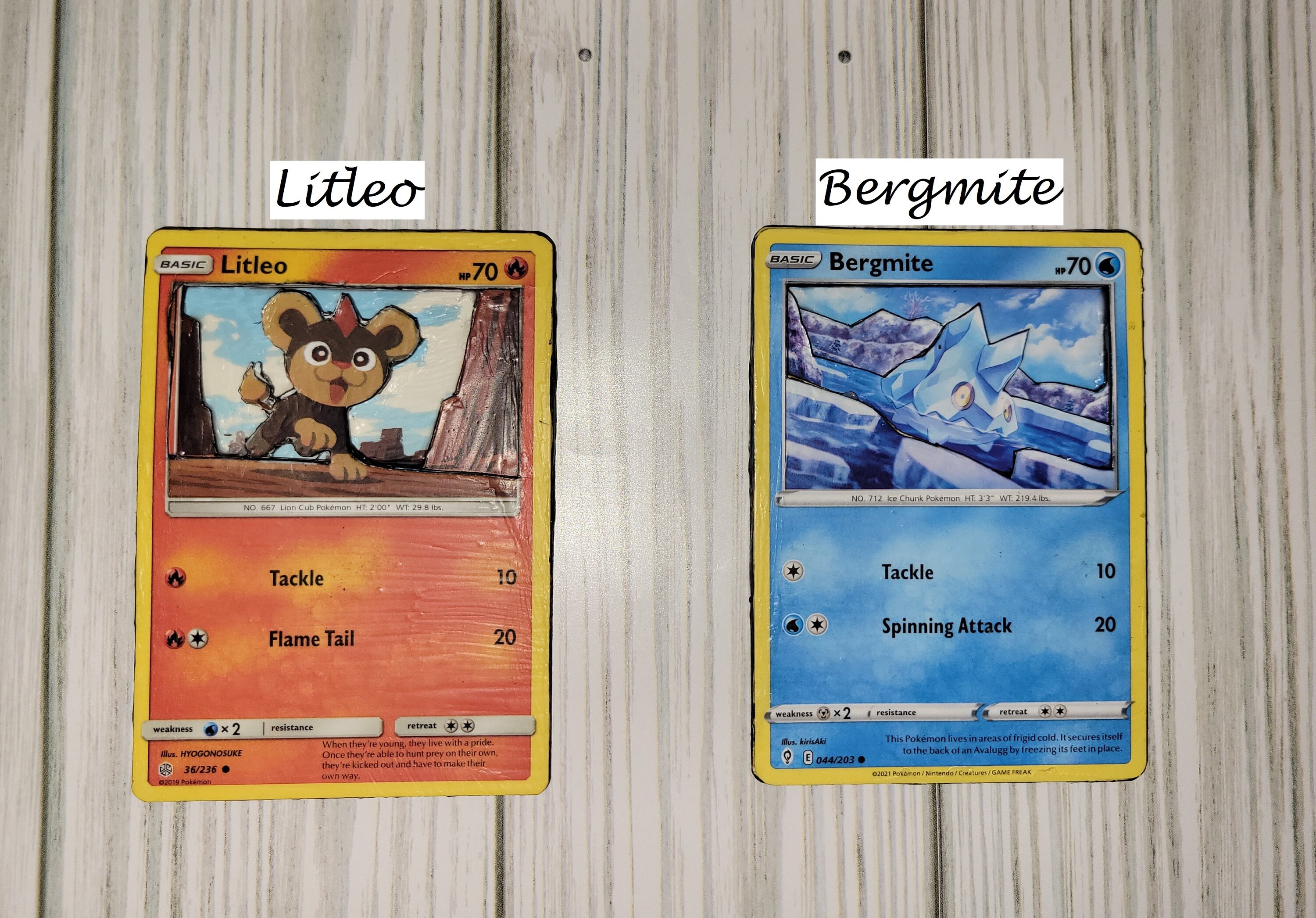 Pokemon Litleo Card