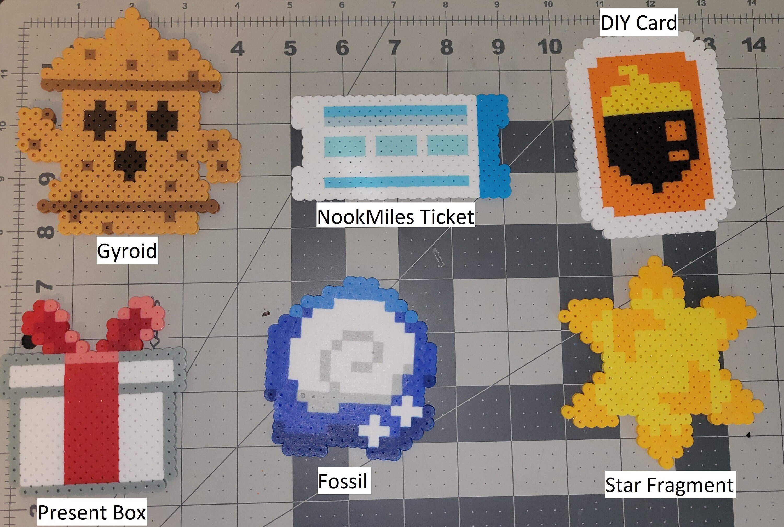 Animal Crossing Perler Bead Icons - Etsy