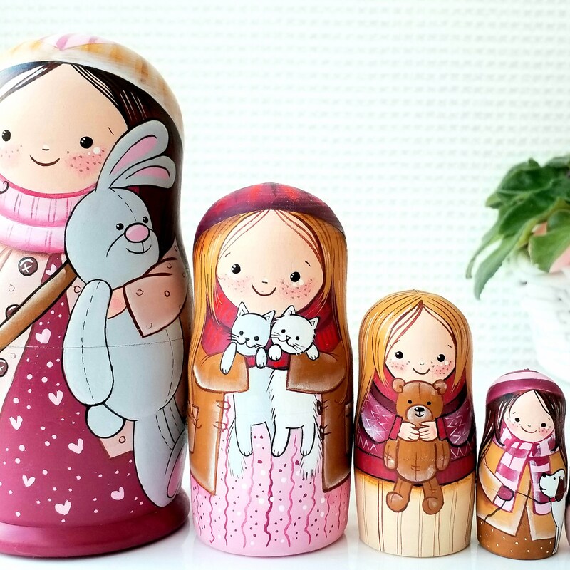 Hand Painted Doll - Etsy