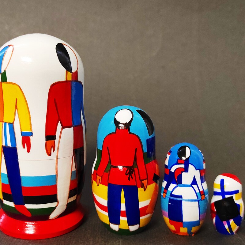 Modern Nesting Doll - Etsy