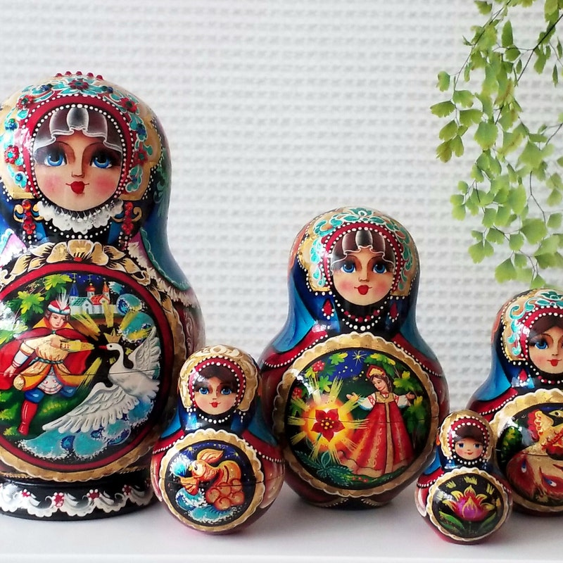 Hand Painted Doll - Etsy