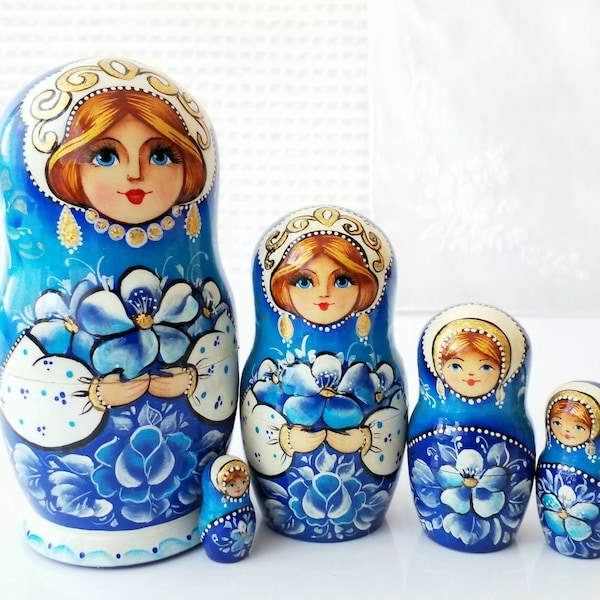Nesting Doll Set - Etsy
