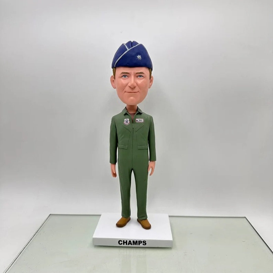 Personalized Navy Bobbleheads, Custom Soldier Figurine, Custom General ...