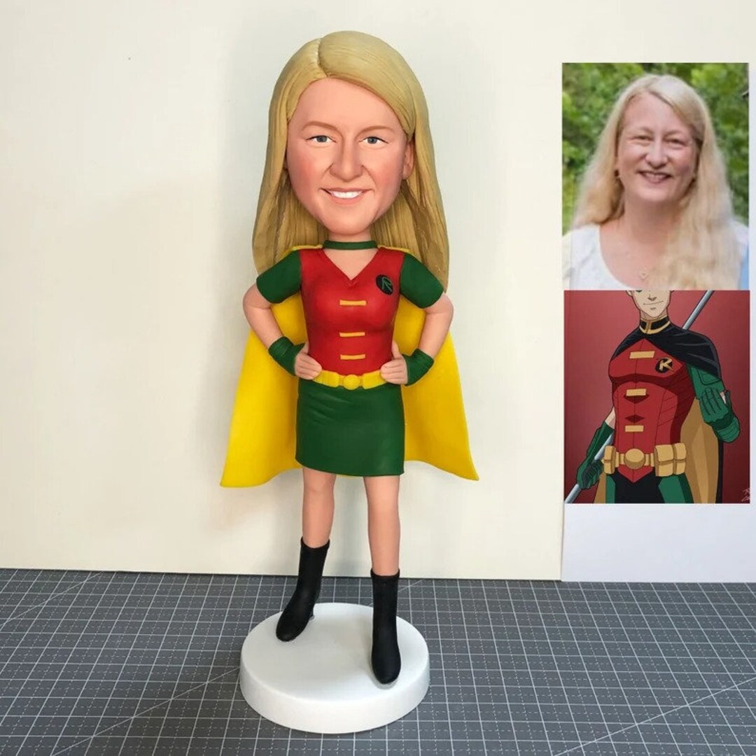 Custom Anime Bobbleheads for My Wife, Female Custom Superhero ...