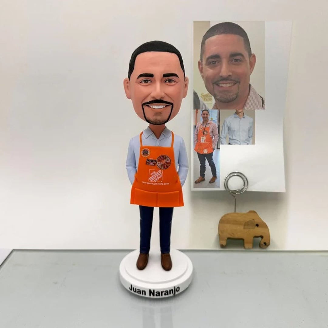Custom Bobblehead for Boss, Custom Cook Bobbleheads, Custom Chef ...