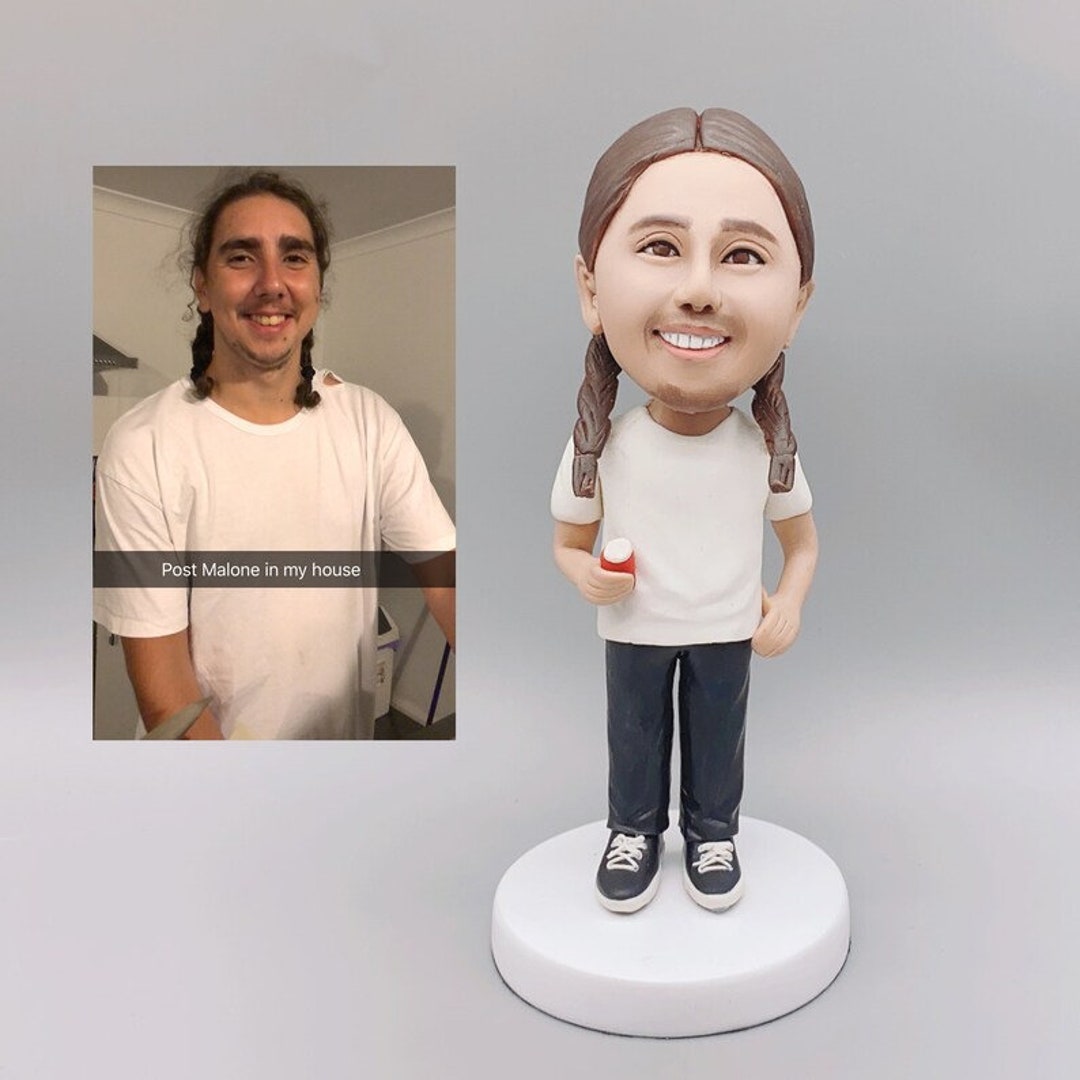 Best Christmas Gift Custom Handmade Bobble Head for Him Custom Bobble ...