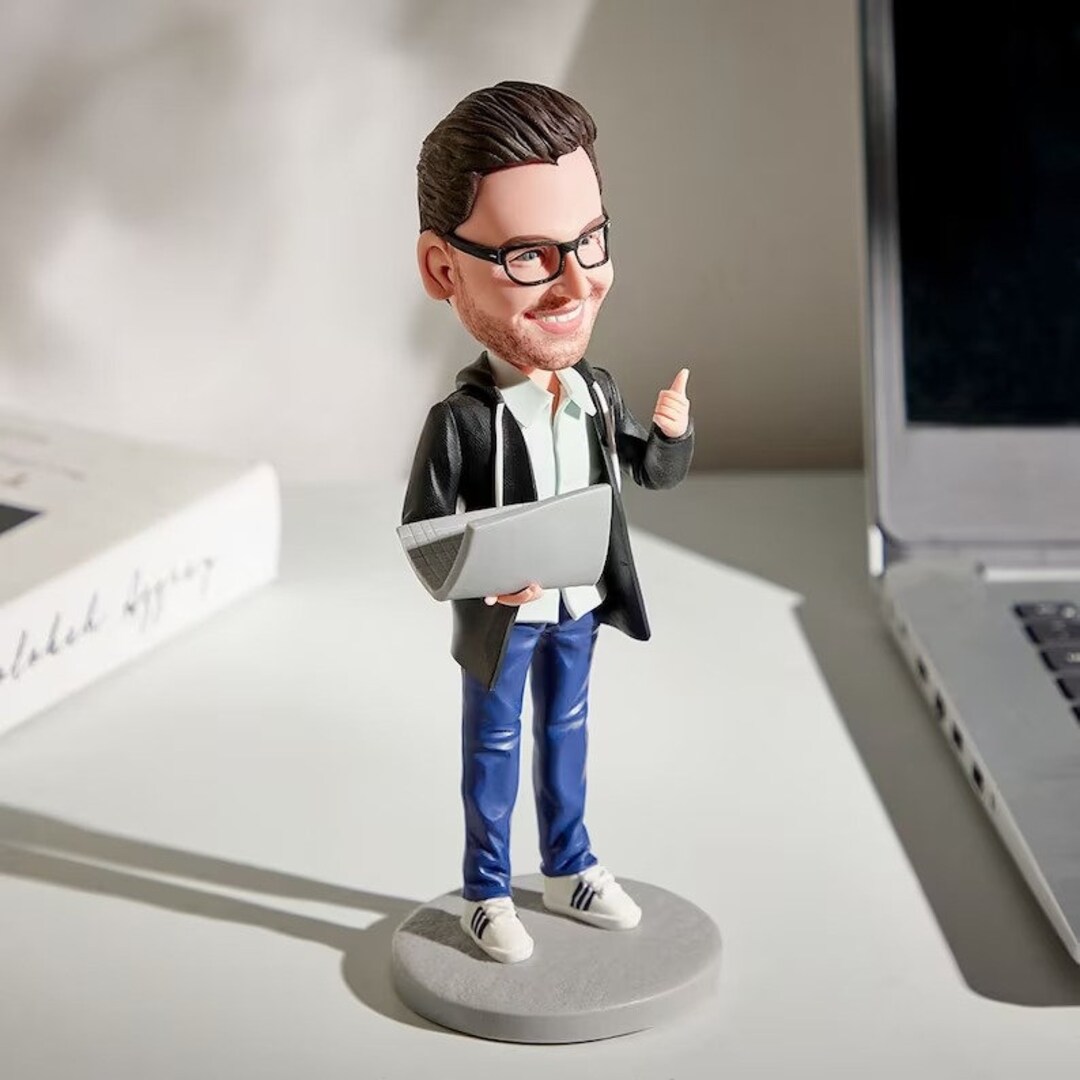 Custom Bobblehead for Boss Fully Customizable Bobble Head - Etsy