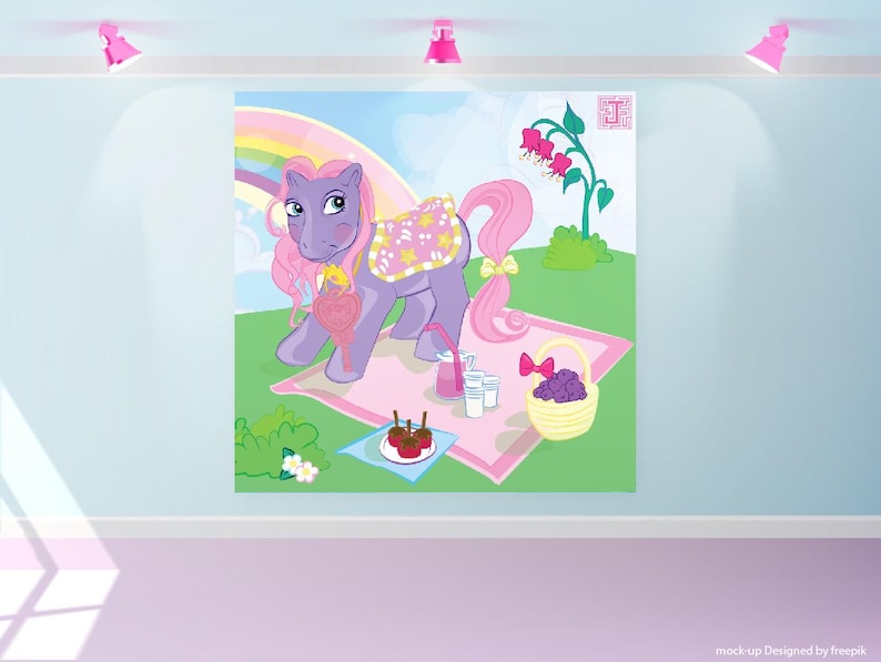 MY LITTLE PONY Digital - Secret Surprise Stardazzle 29x29cm Cmyk - Etsy