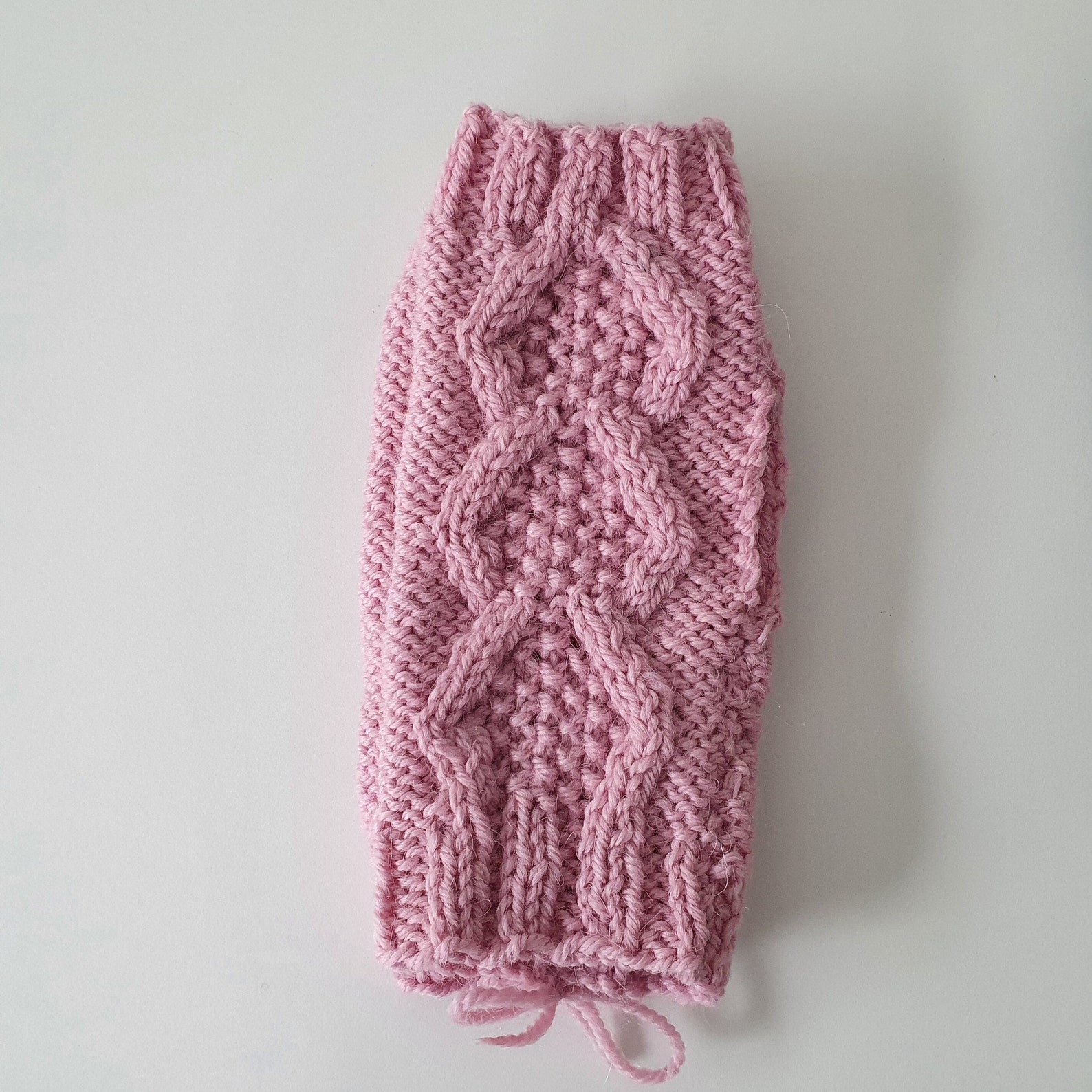 Hand-knitted Fingerless Mittens - Etsy Australia