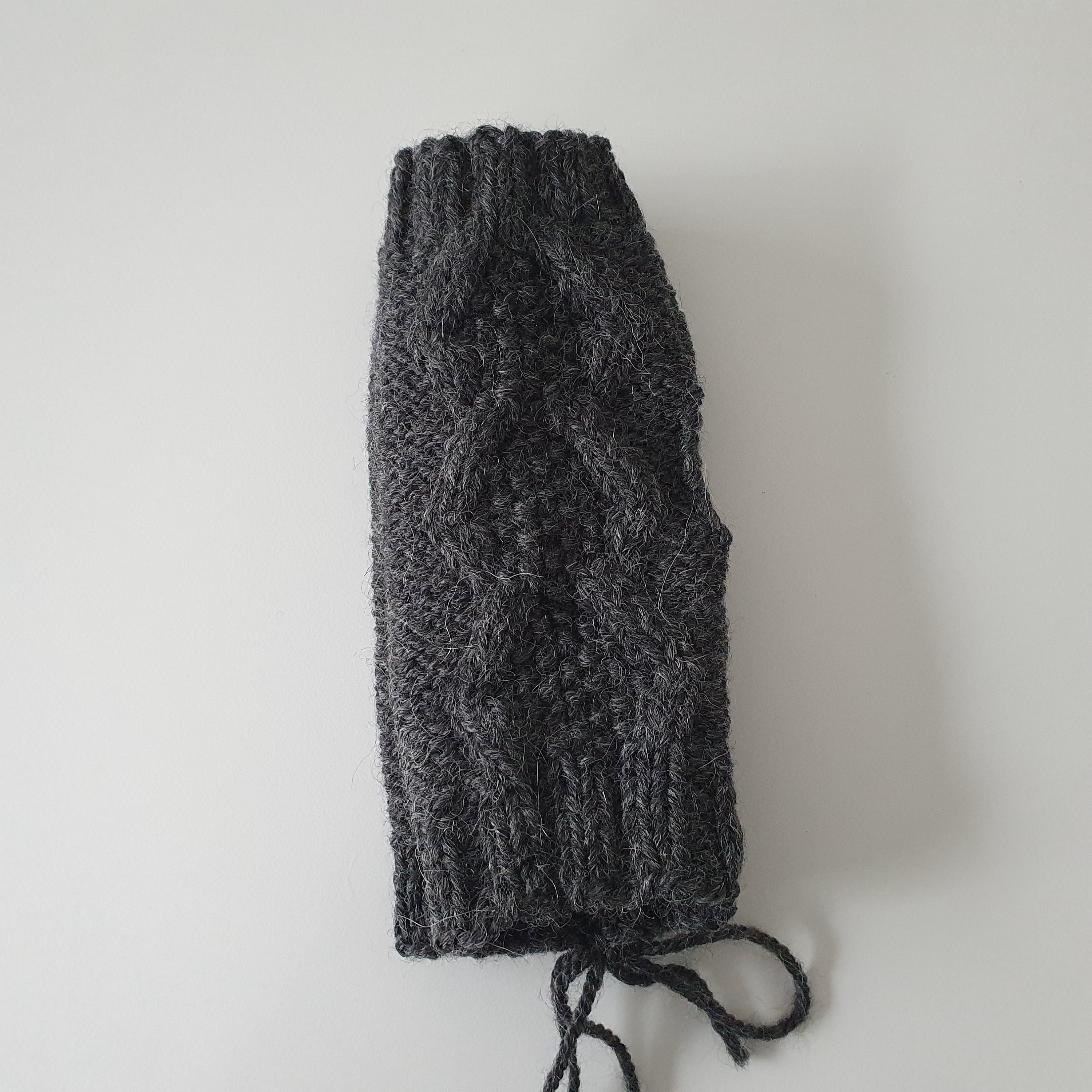 Hand-knitted Fingerless Mittens - Etsy Australia