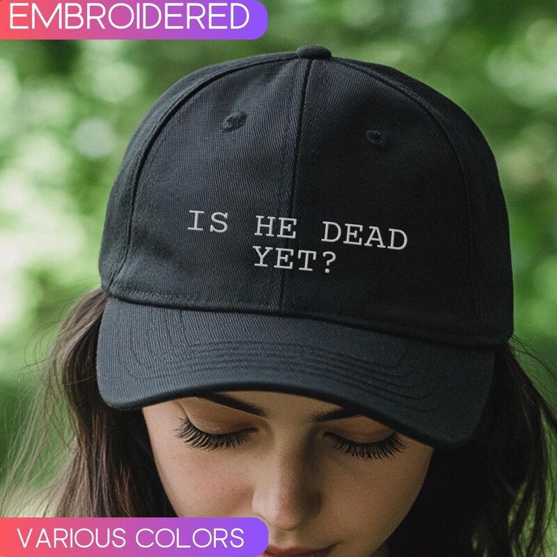 Not Dead yet Cap - Etsy
