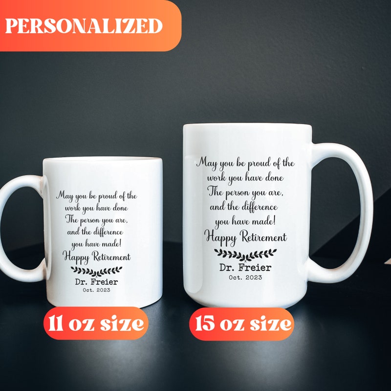 Retirement Mug - Etsy