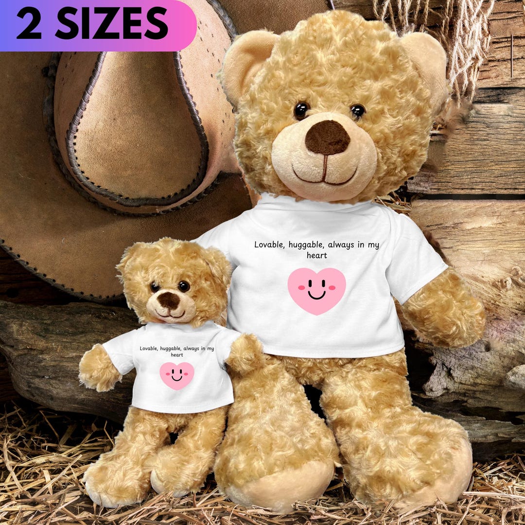 Hug Bear Emotional Support Teddy Bear Loveable Huggable Giving Bear ...