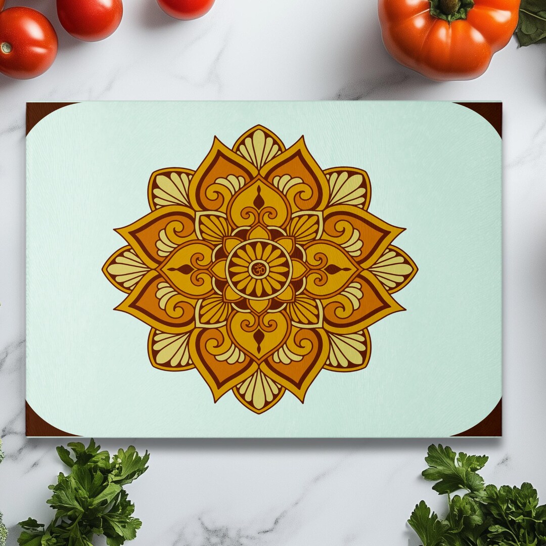 Puja Glass Cutting Board, Ganesha Mandap Diwali Decor, Diwali Gifts ...