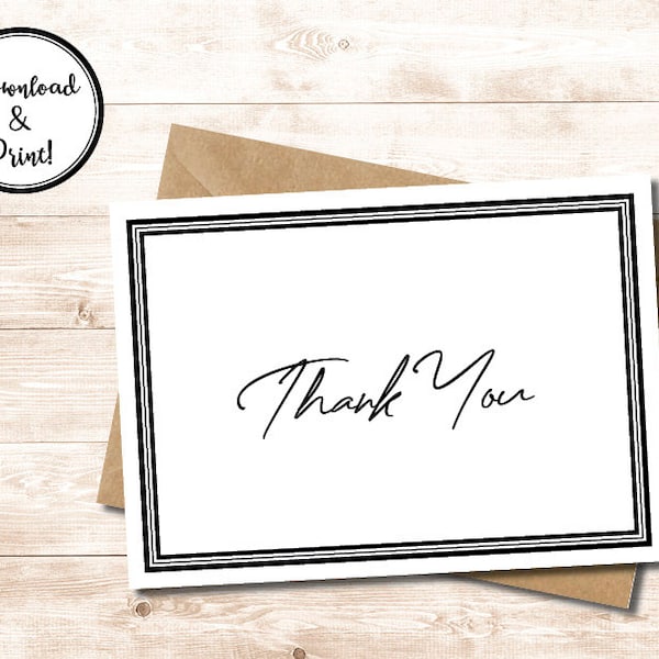 Thank You Cursive Font - Etsy