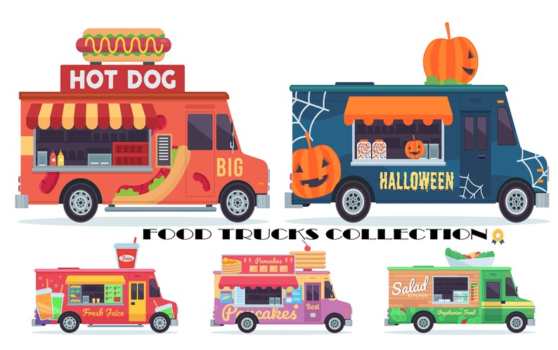 Food Truck PNG Collection: 20 Delectable Designs (digital Download) - Etsy